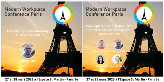 Presenting at Modern Collaboration Workplace Conference Paris #MWCP23 ...